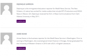 Michelle Obama encourages fashion students - Medill News Service