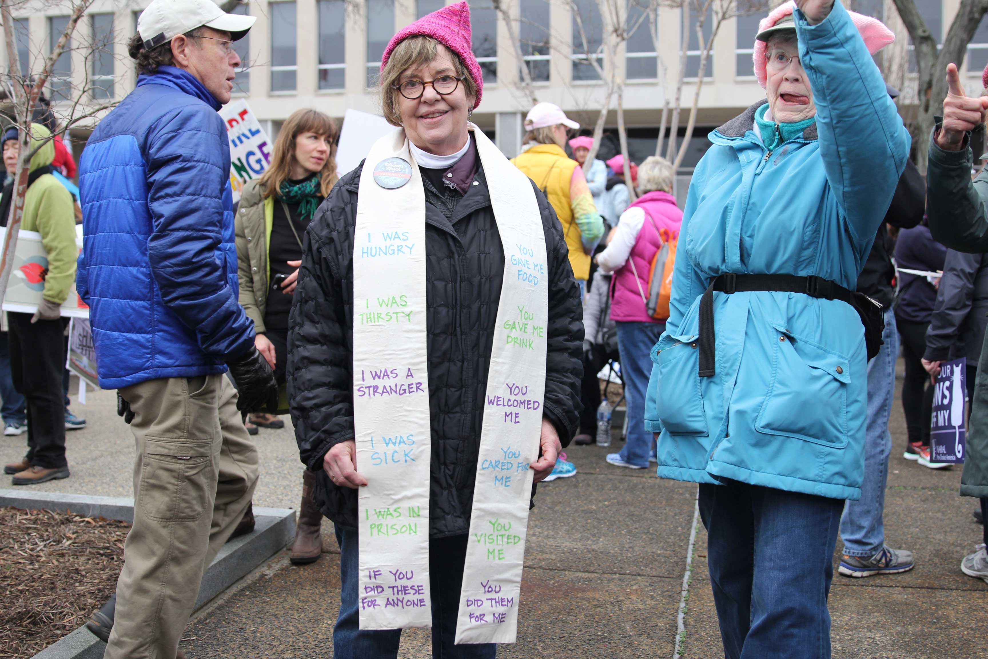 People of Faith Rally at the Women's March on Washington - Medill News ...
