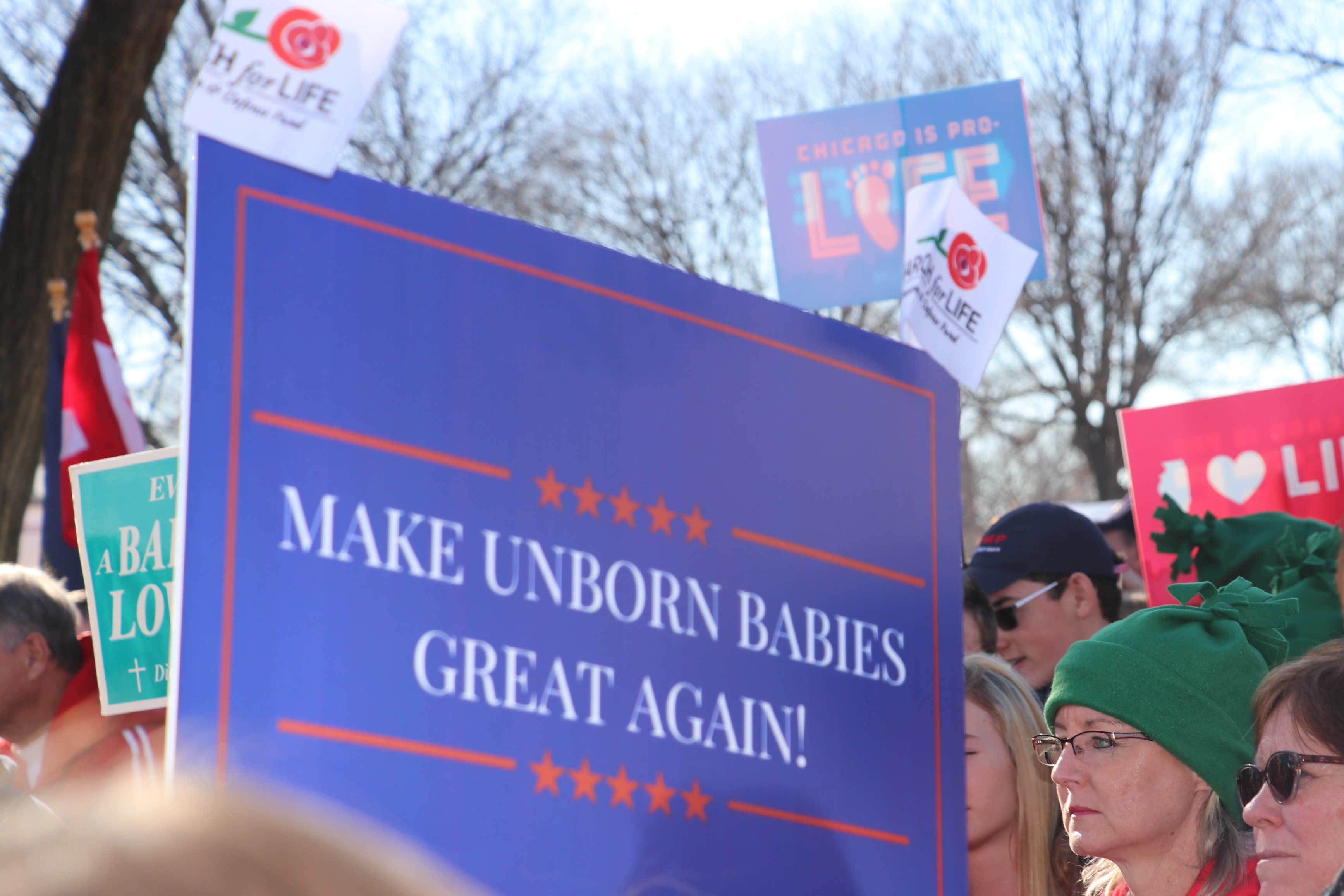 Trump to March for Life Crowd: ‘We Are with You All the Way’ - Medill ...