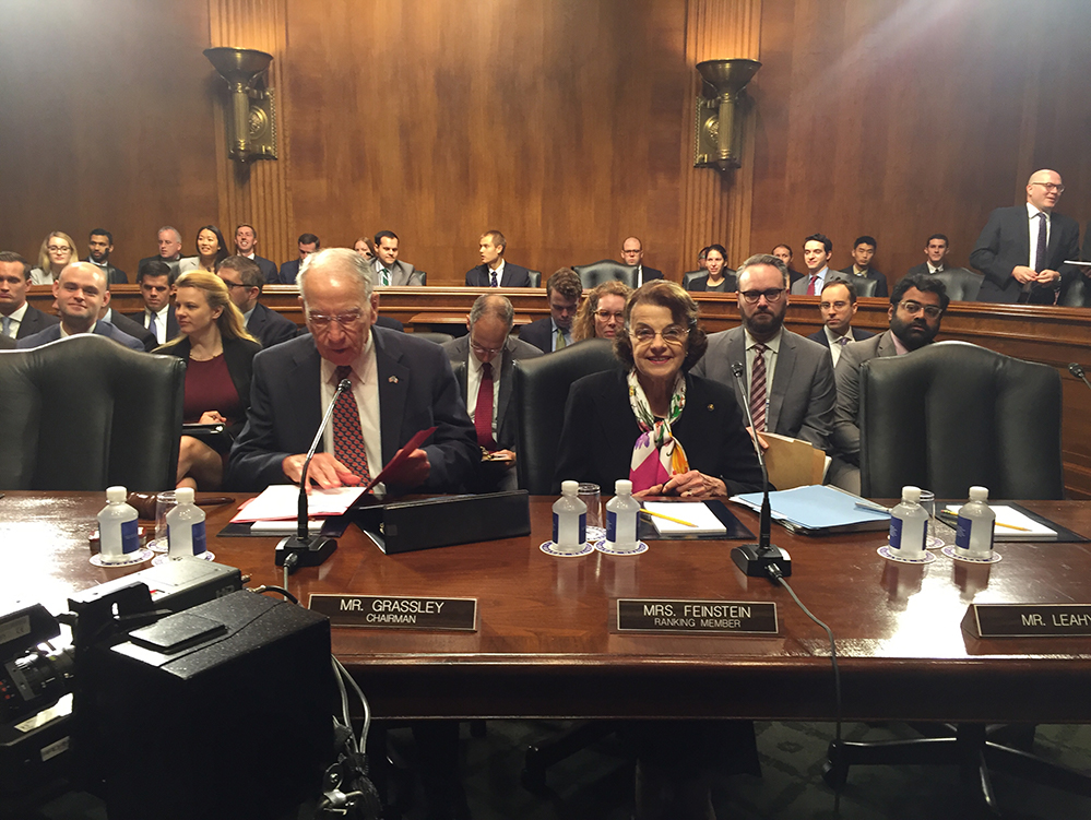 Senate Judiciary Committee finds its bipartisan spirit - Medill News ...