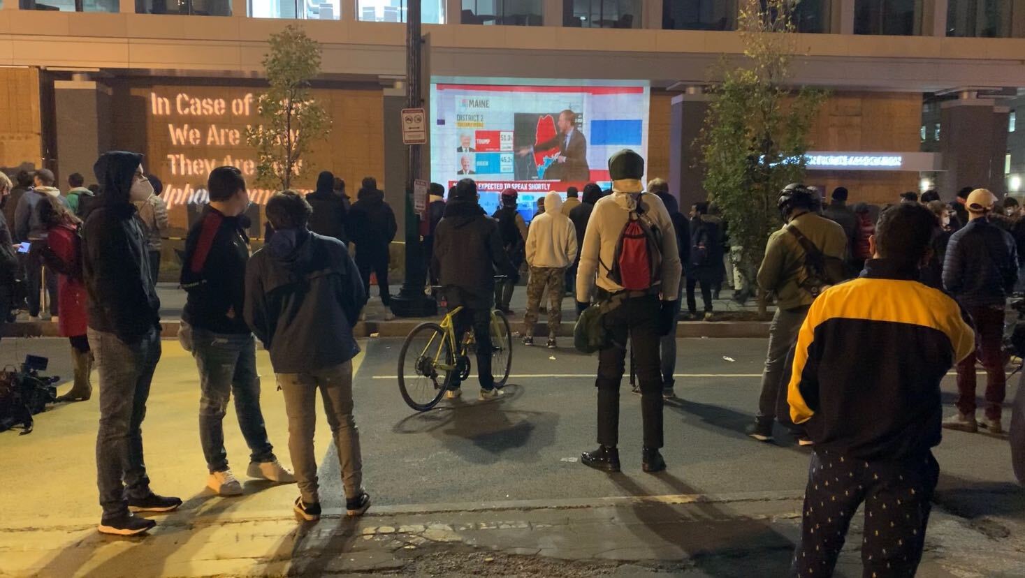 Video Tension Mounts As Election Day Ends With No Results Medill