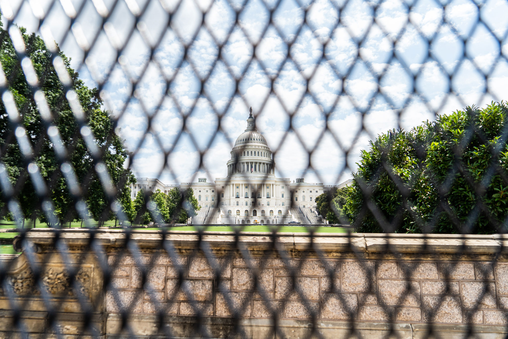 Capitol fencing officially came down, six months after Capitol attack ...